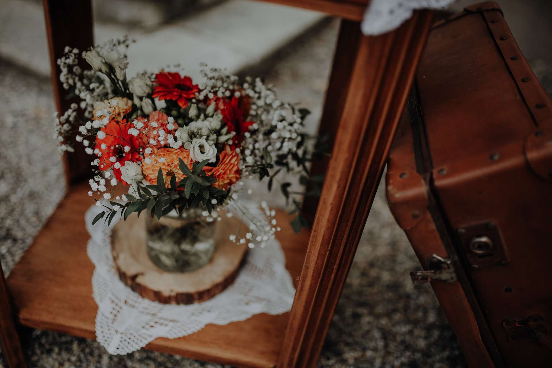 Décoration mariage voyage Château de Chaulnes